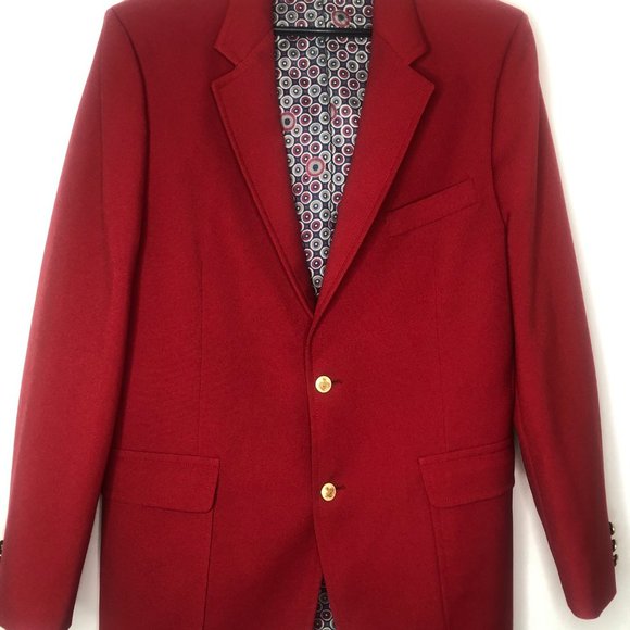 The Knack | Suits & Blazers | Vintage The Knack Red Sportcoatblazer ...